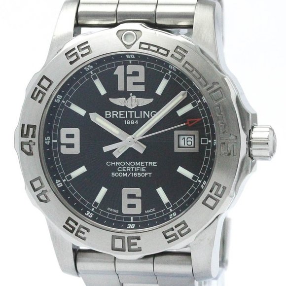 Breitling | Accessories | Polished Breitling Colt 44 Stainless Steel ...